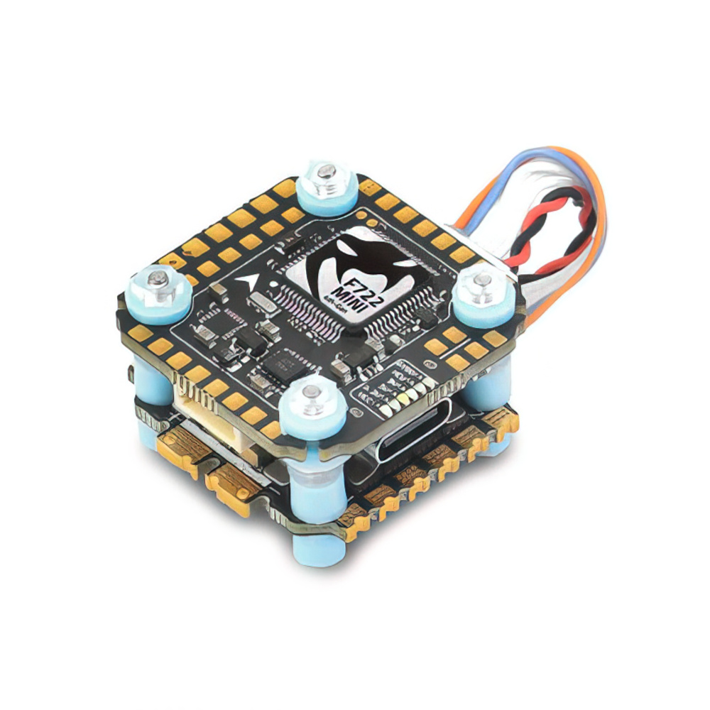 Diatone Mamba Stack - MK4 F722 FC + 40A 3-6S BLHeli_32 128K ESC - Mini ...
