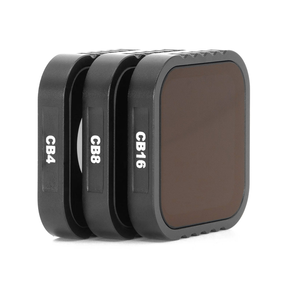 Camera Butter Mini Twist-On GoPro ND Filter Set- ND4/ND8/ND16