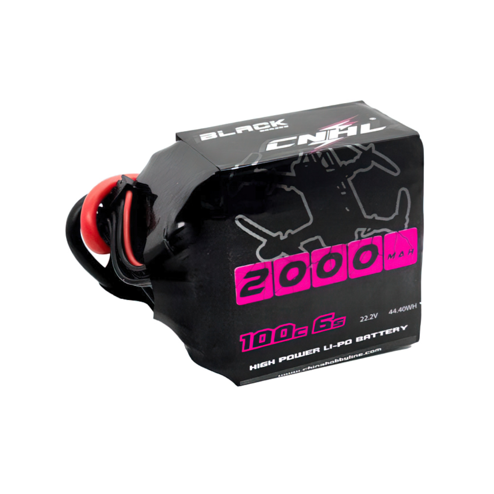 CNHL Black Series 100C 6S LiPo Battery - 2000mAh