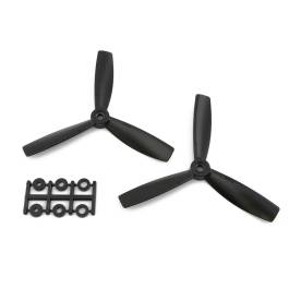 HQProp 5x4.5x3 CCW Bullnose Propeller - (Set of 2 - black)
