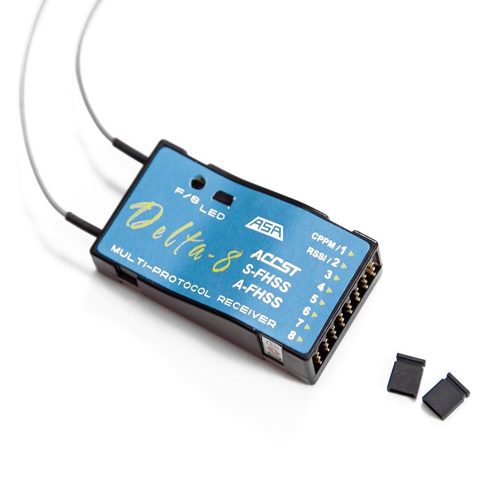 FrSky Delta 8 2.4Ghz 8CH Multi-Brand Receiver - D8/V8 Futaba S-FHSS ...