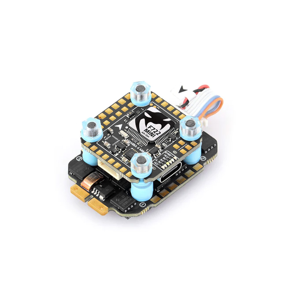 Diatone Mamba Mini Stack - MK4 F722 APP FC + 55A 3-6S BLHeli_32 128K ...