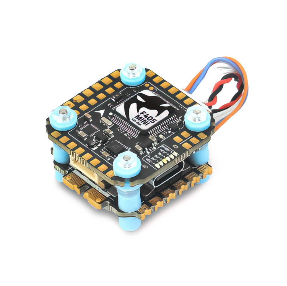 Diatone Mamba Stack - MK4 F405 FC + 40A 3-6S BLHeli_S ESC - Mini 20x20