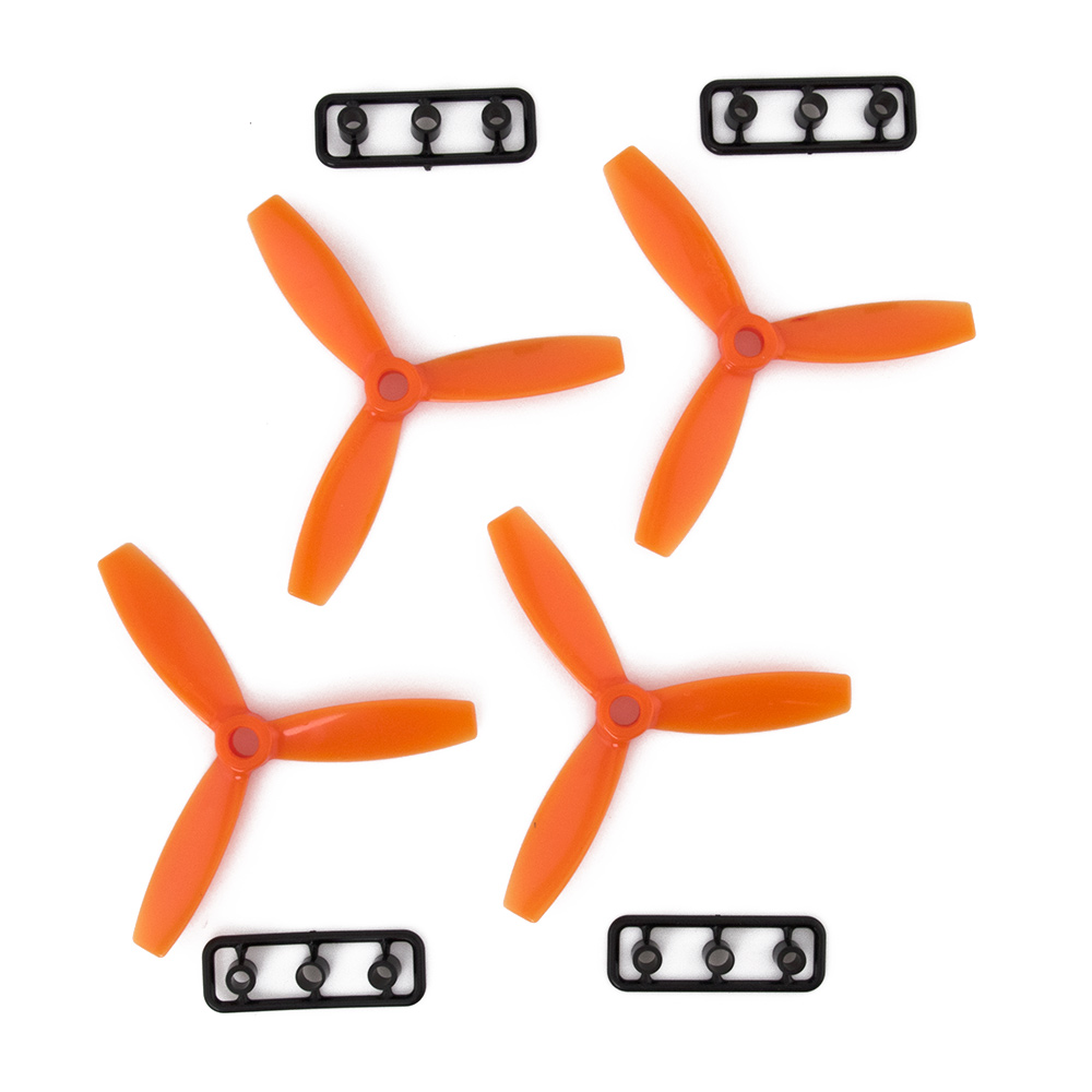 RotorX RX3040T Tri Prop 4 Pack - Orange