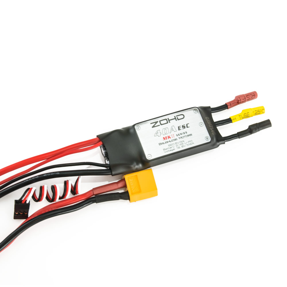 ZOHD Talon GT Rebel ESC 40A w/ 5V 3A BEC (MKII)