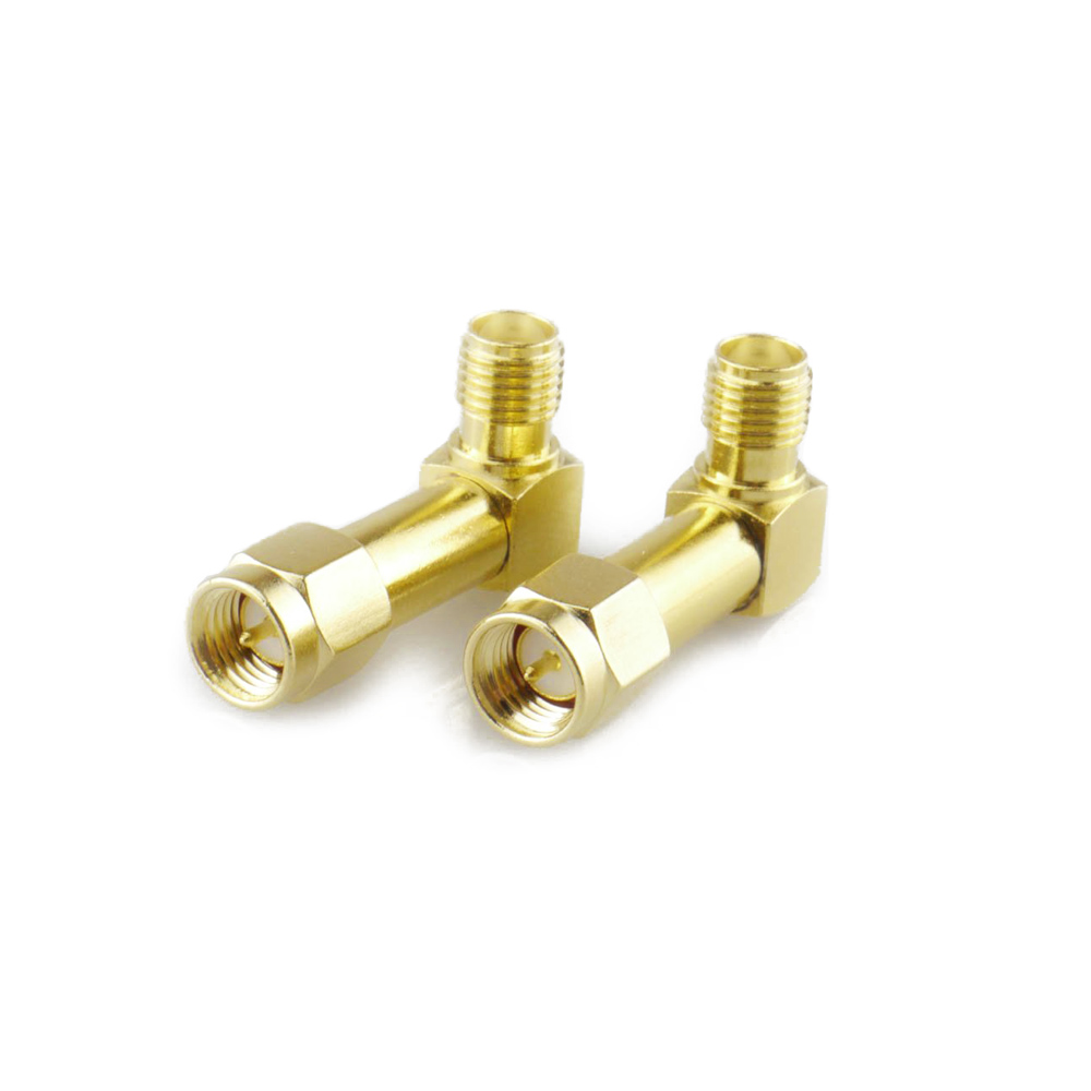 Right Angle Extended SMA Adapter