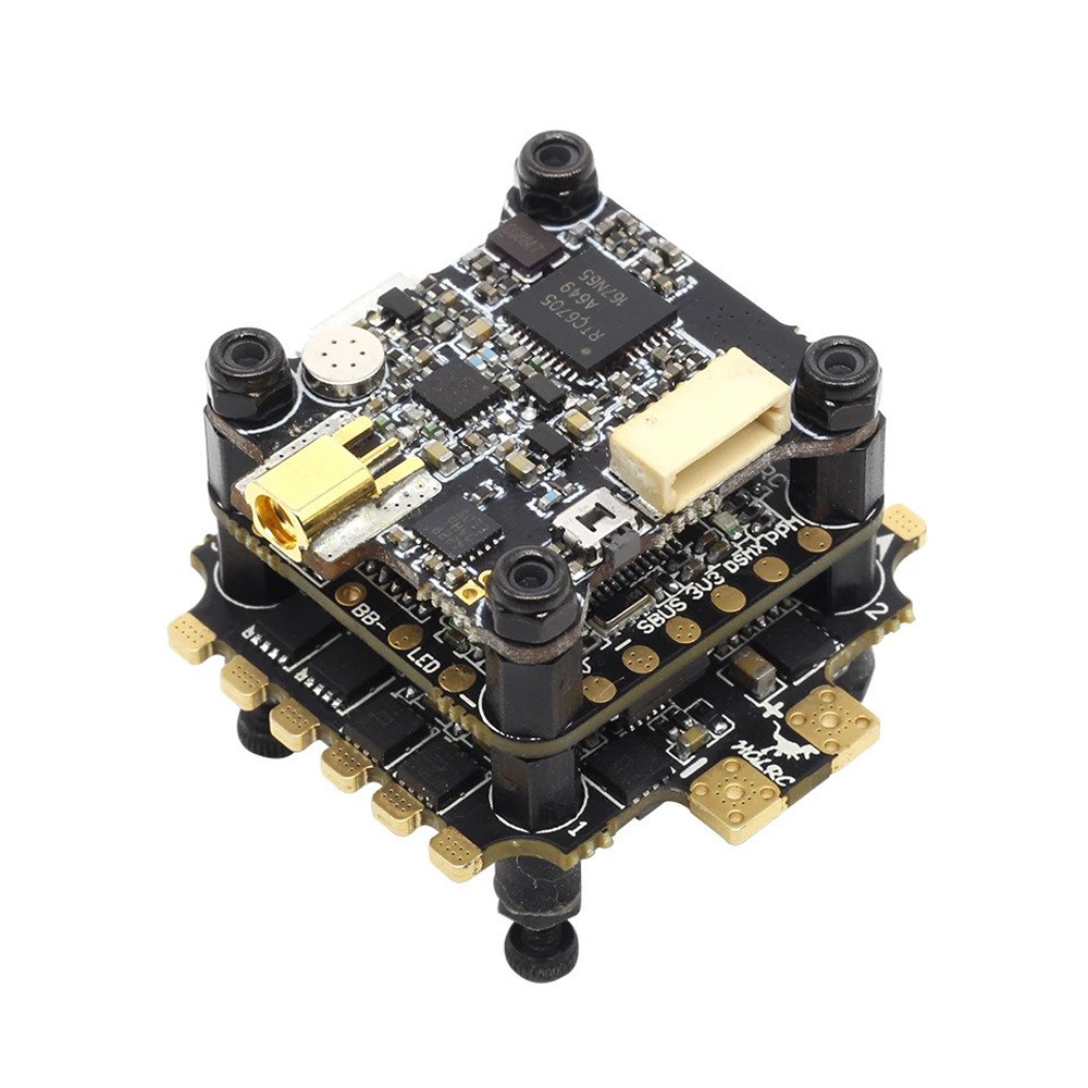 HGLRC XJB F440 20x20 Stack - F4 FC + 40A 3-4S BLHeli32 4-in-1 ESC ...