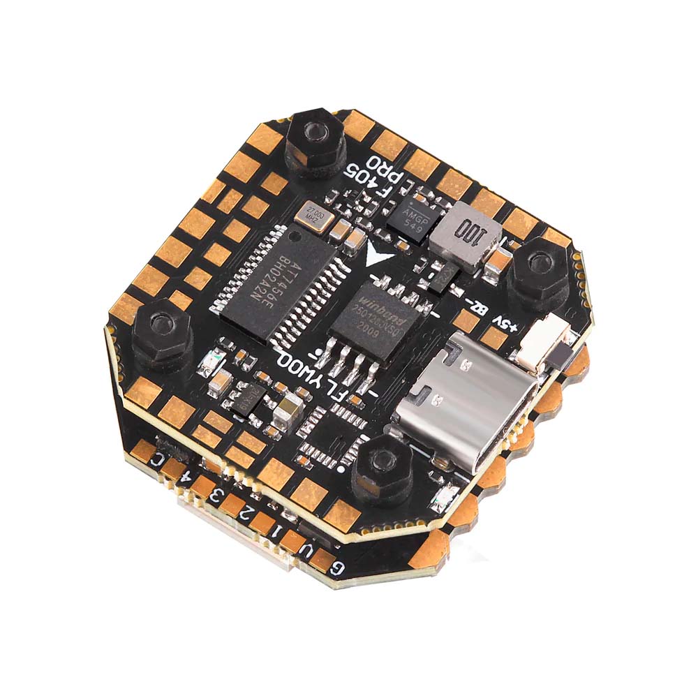 Flywoo GOKU Versatile F405 Pro Stack - F405 Pro FC + 40A 2-6S 4-in-1 ...