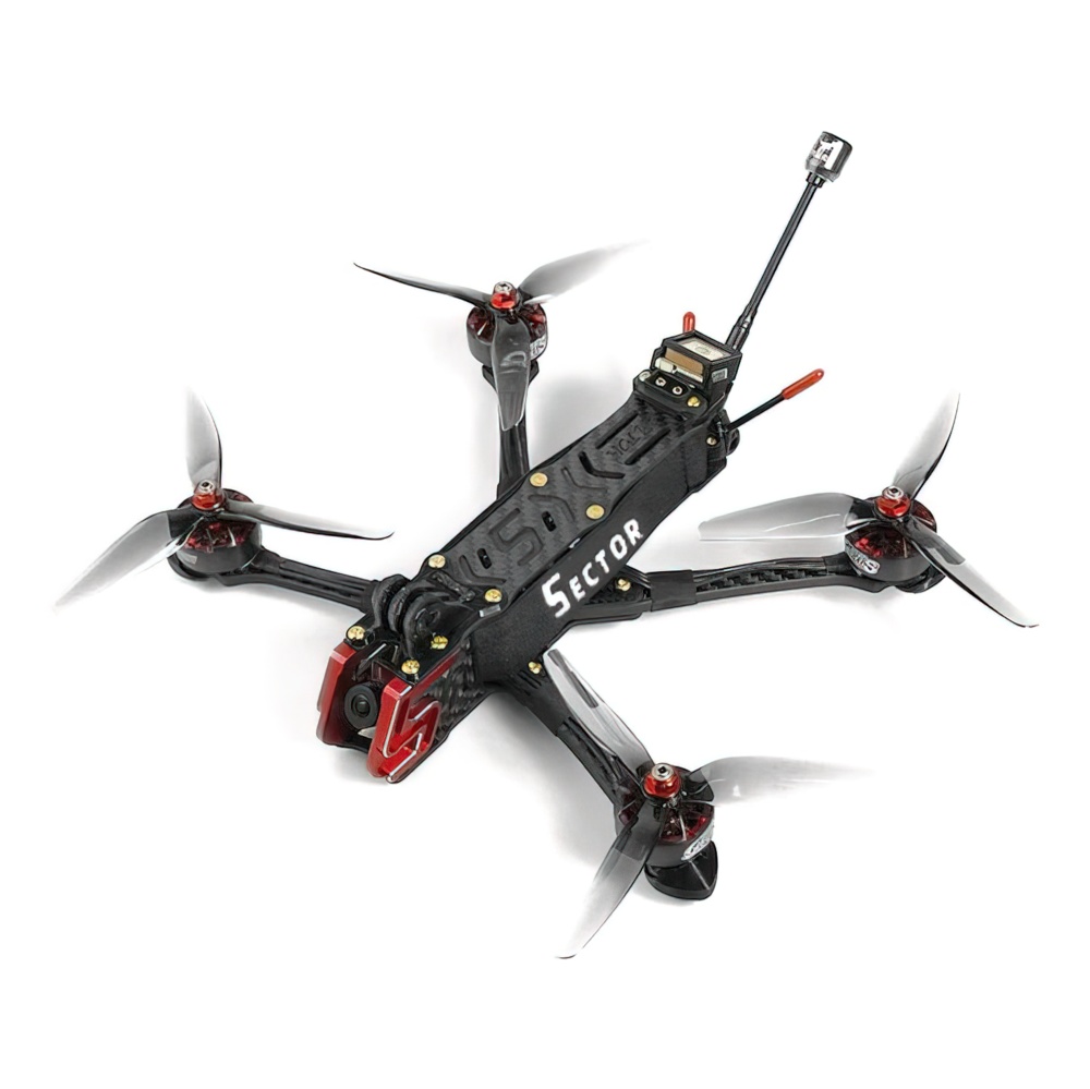 HGLRC Sector D5 FR 5" Freestyle FPV Analog Drone - 6S
