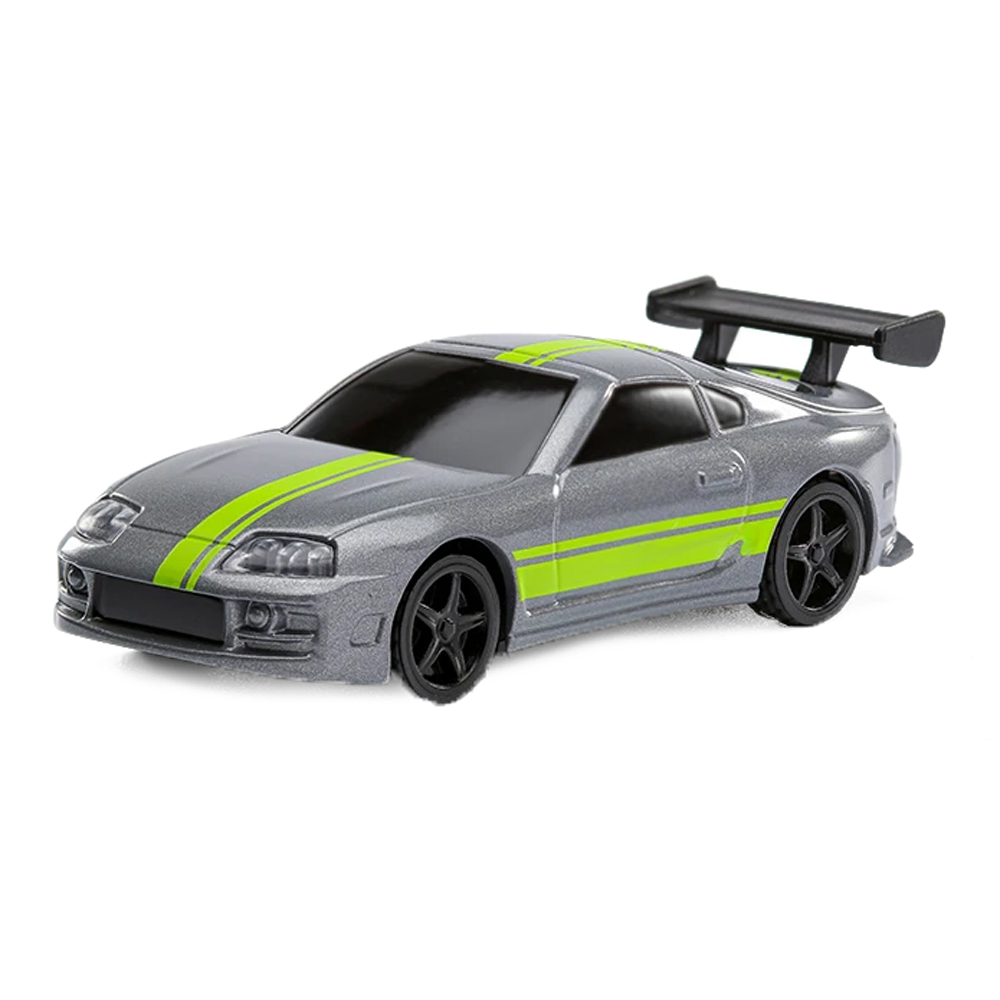 Hobby Porter Turbo Racing 1:76 Scale RC Racing Car RTR - Gray C73