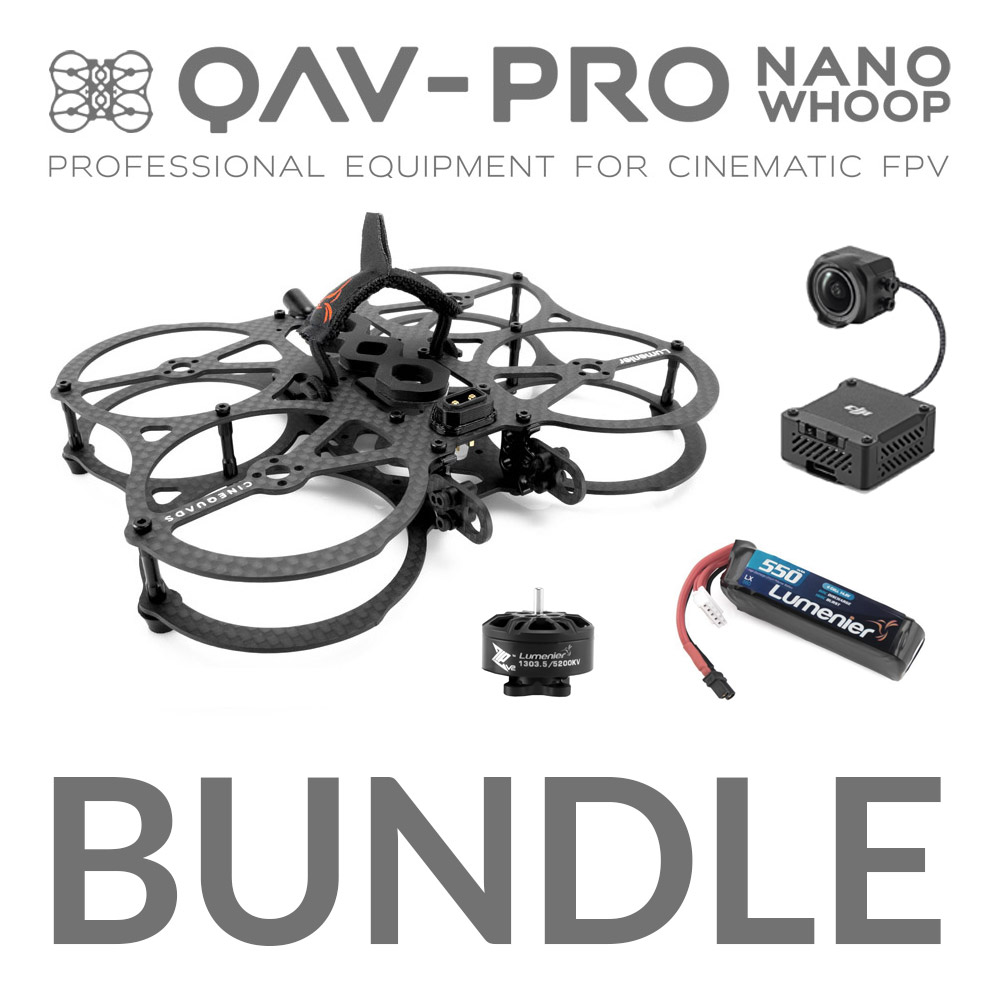 Lumenier QAV-PRO Nano Whoop 2" Cinequads Edition Bundle