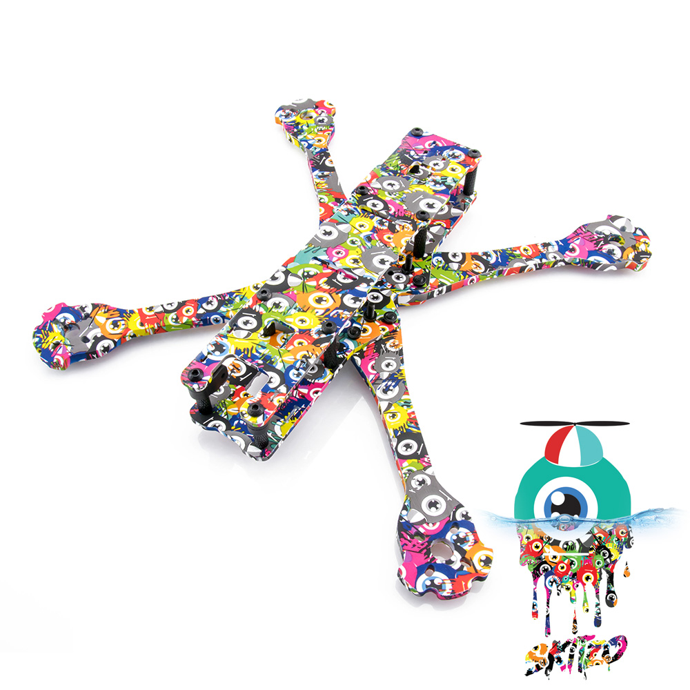 Lumenier QAV-R 2 SKITZO Freestyle 5" Quadcopter Frame (Hydro Dip)