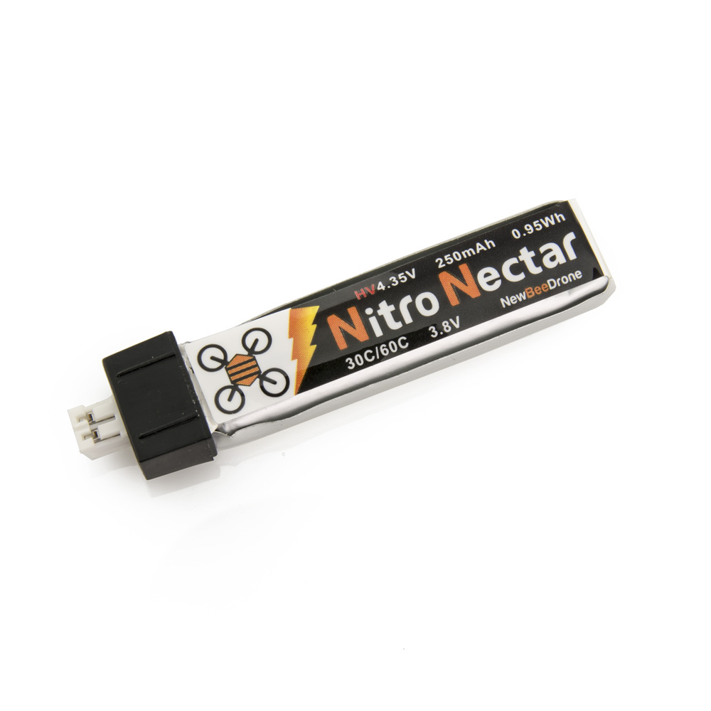 NewBeeDrone Nitro Nectar 250mAh 1s 30c Lipo Battery