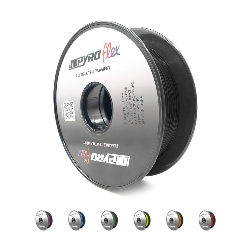 PyroFlex TPU 1.75mm 3D Printer Filament