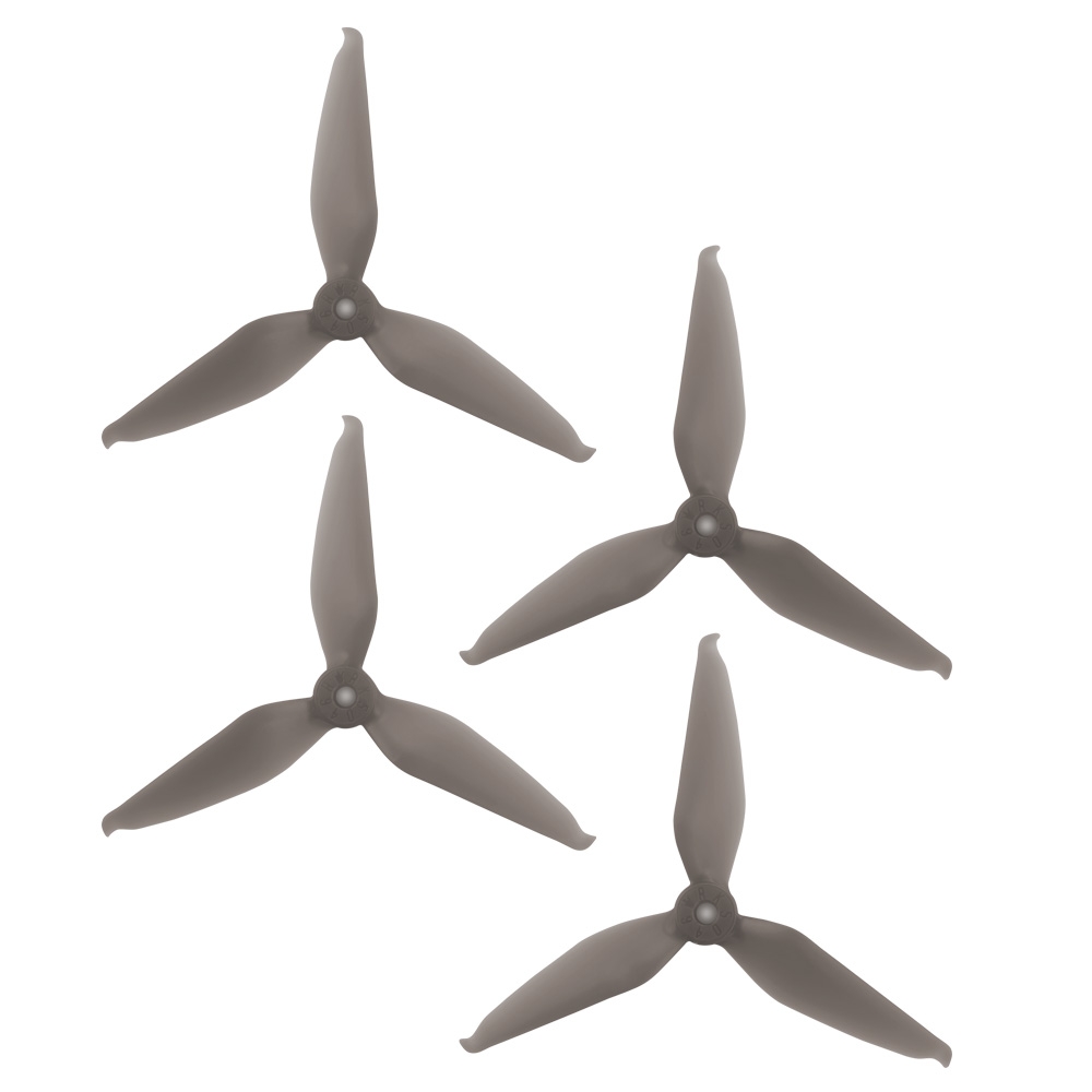 RaceKraft 5046 Tri-Blade (Set of 4 - Clear Smoke)