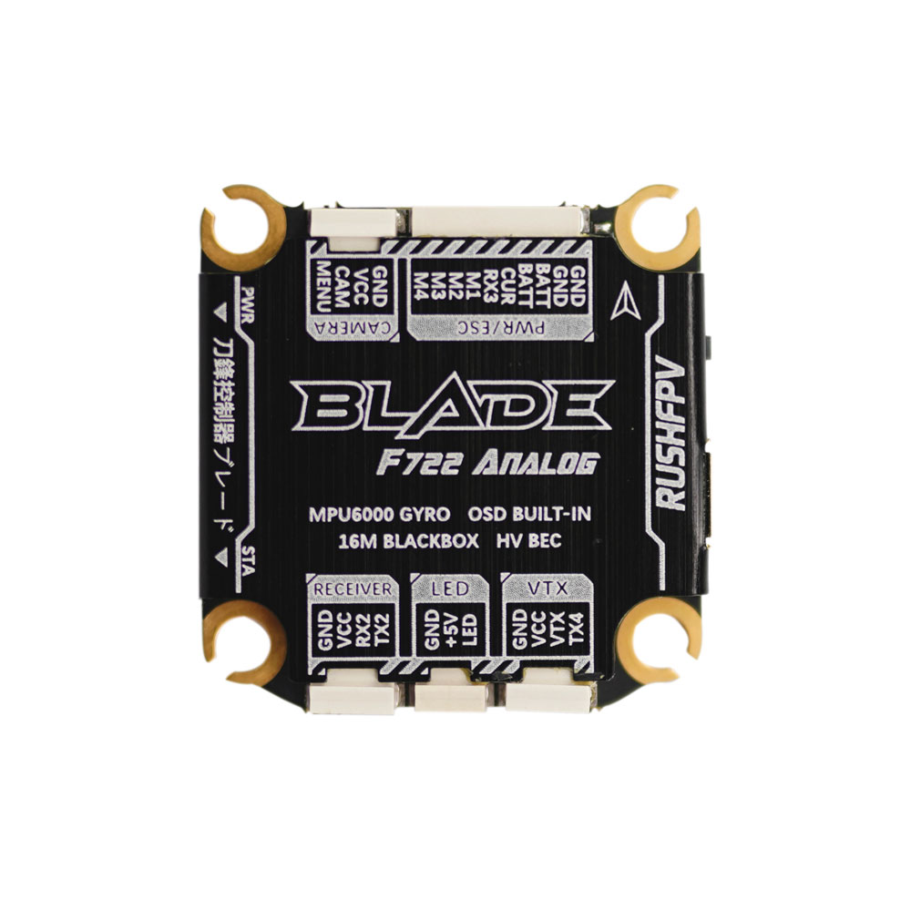 RUSHFPV RUSH BLADE F722 Flight Controller For Analog