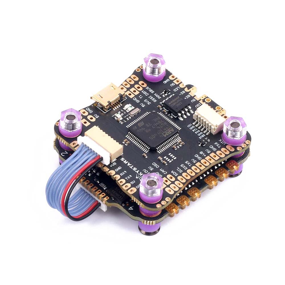 SkyStars Fly Tower Stack - F4 FC + KO55 55A 3-6S 4-in-1 BLHeli_S ESC ...