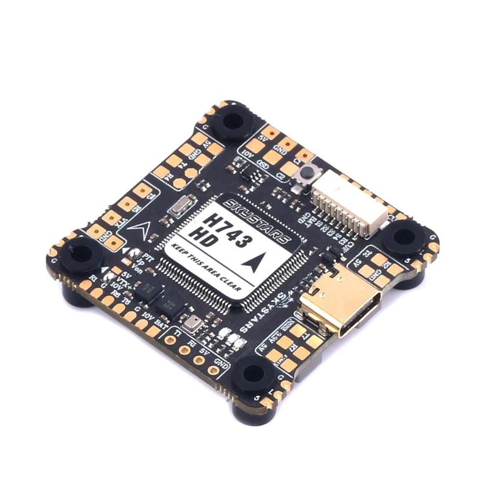 Skystars H743 HD Flight Controller - 30x30 - Dual Gyro