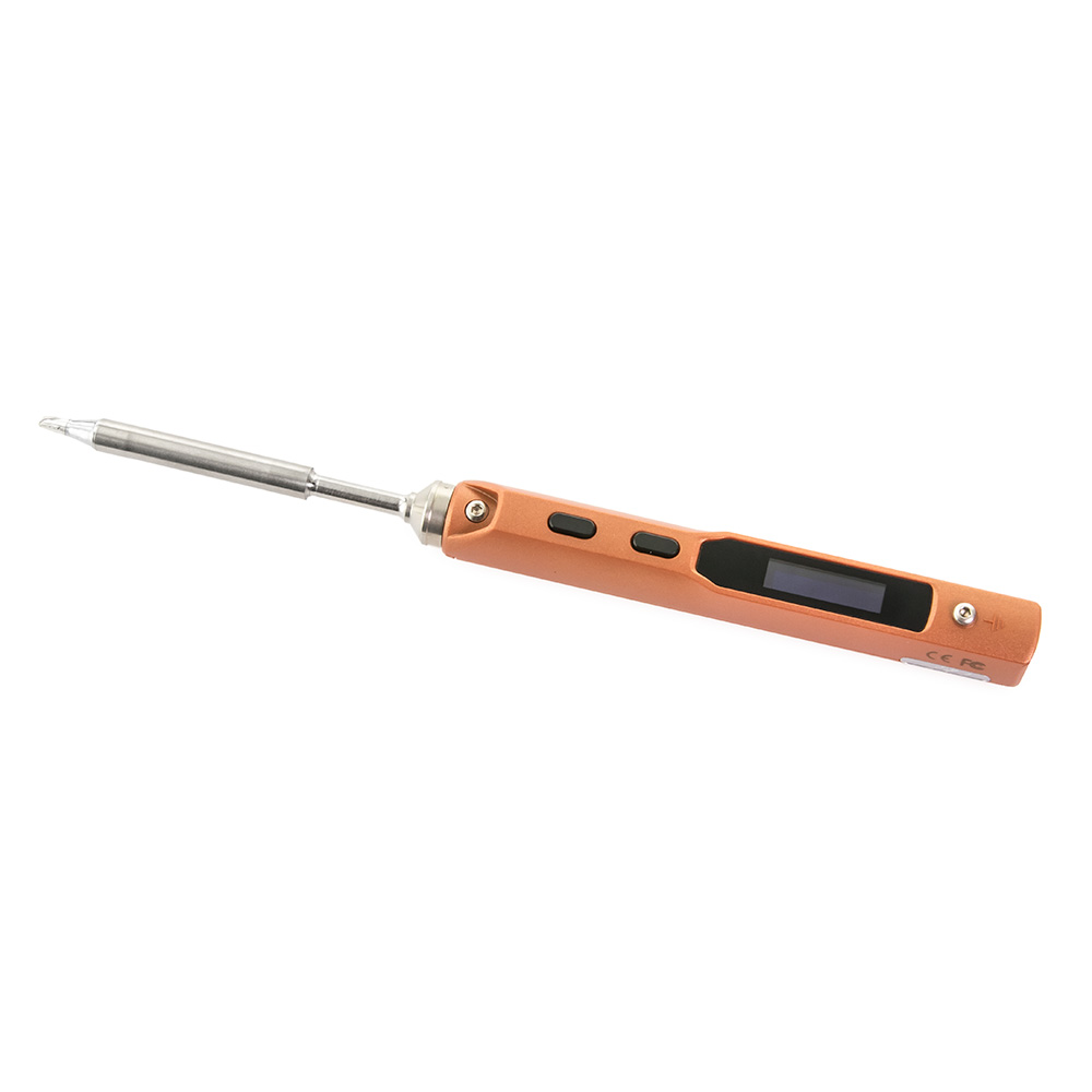 TS100 Digital OLED Programmable Interface Mini Soldering Iron (Orange ...
