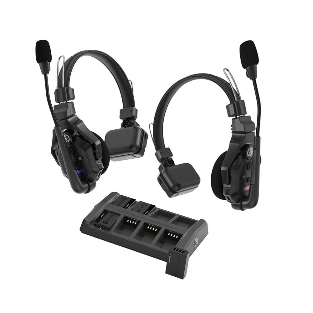 Hollyland Solidcom C1 2S Full-Duplex Digital Wireless Intercom Headset ...