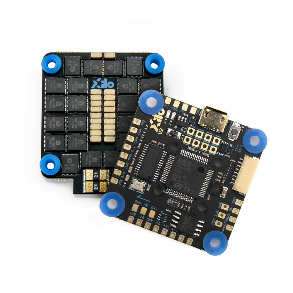 XILO Stax V2 Combo - F4 FC + F4 45A BLHeli_32 3-6S 4-in-1 ESC